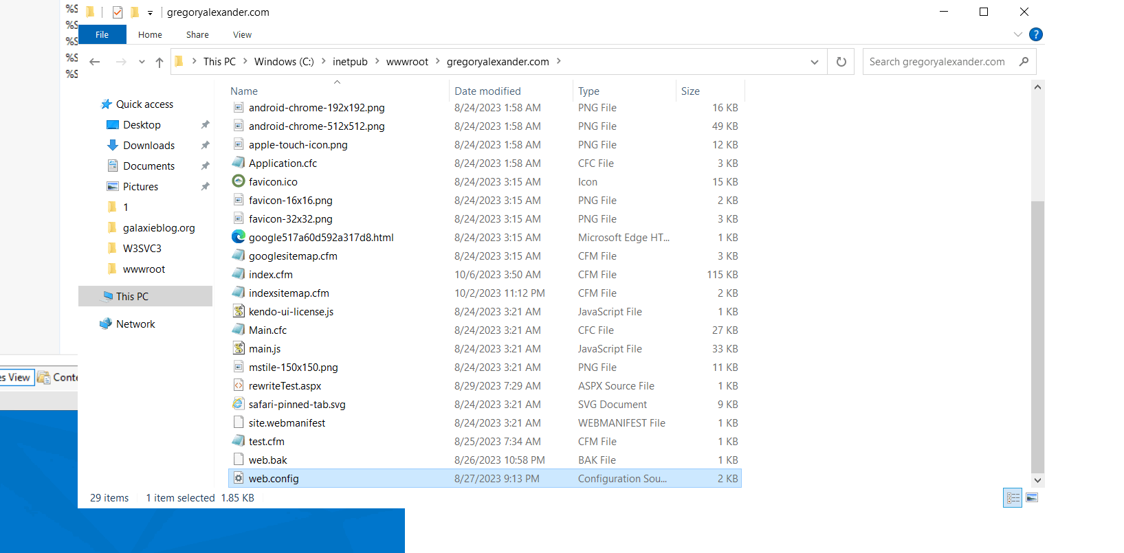Enabling Detailed Errors with ColdFusion and IIS